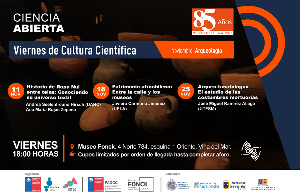 ¡Celebremos los 85 años del Museo Fonck con arqueología e historia ...