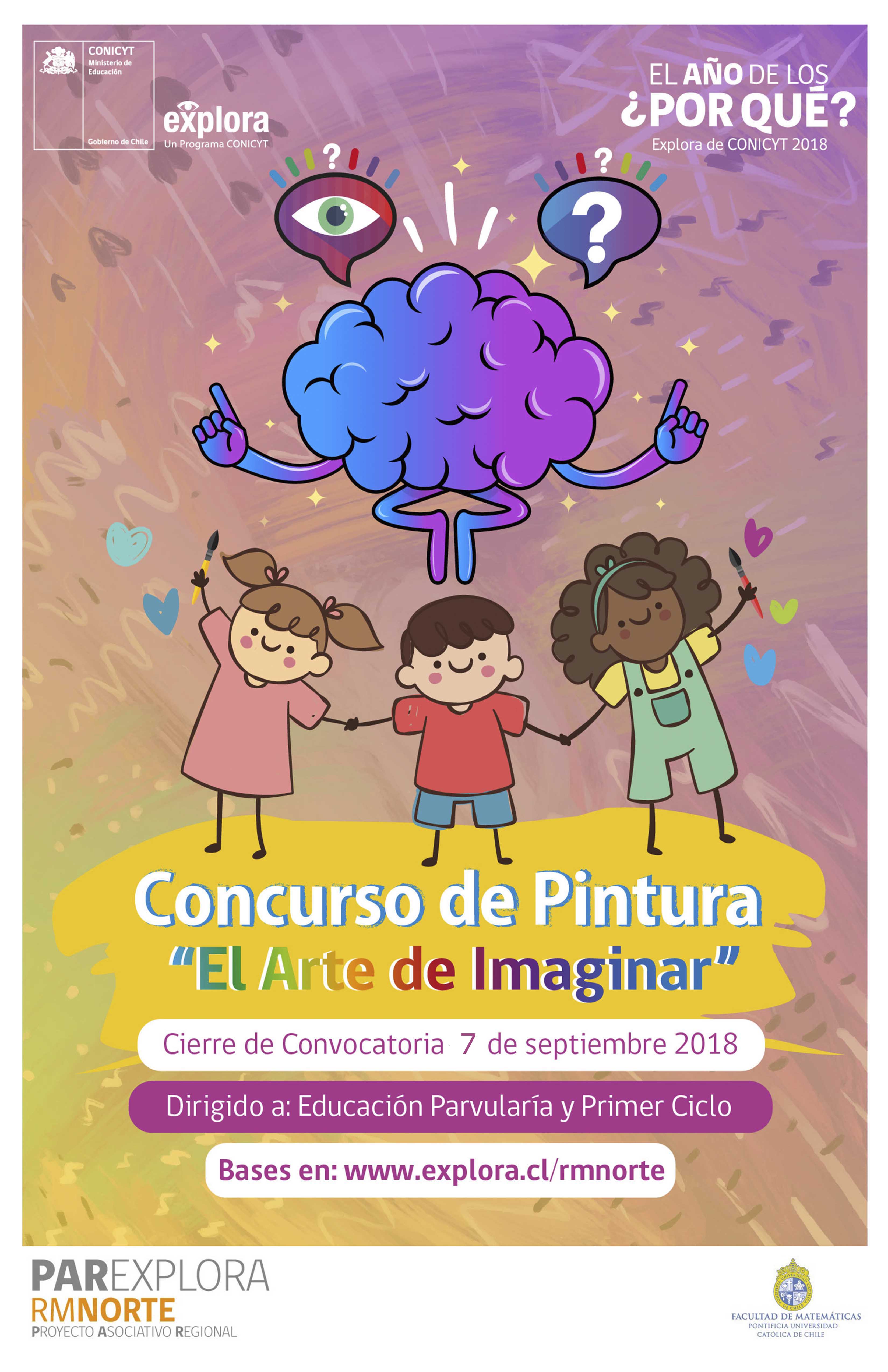 Participa en el Concurso de Pintura “El Arte de Imaginar” - RM Norte